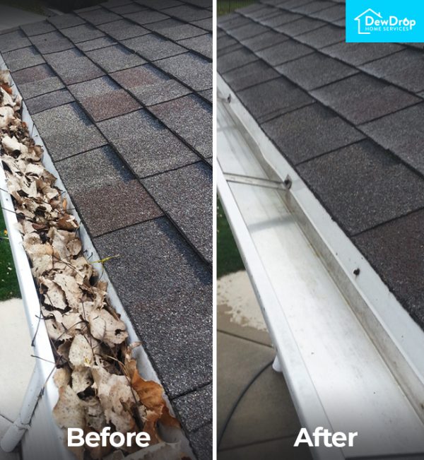Gutter Cleaning | Mississauga & Oakville | Dew Drop